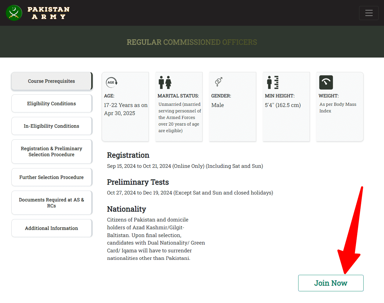 Join Pakistan Army as Commissioned Officer Jobs 2024